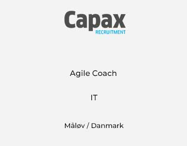 Agile Coach - Capax Recruitment